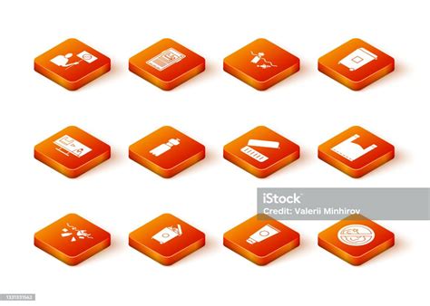 오염 행성 쓰레기 통 플라스틱 병 물 크림 화장품 튜브 도시락 쓰레기 및 비닐 봉투 아이콘의 문제를 설정합니다 벡터 3차원 형태에 대한 스톡 벡터 아트 및 기타 이미지