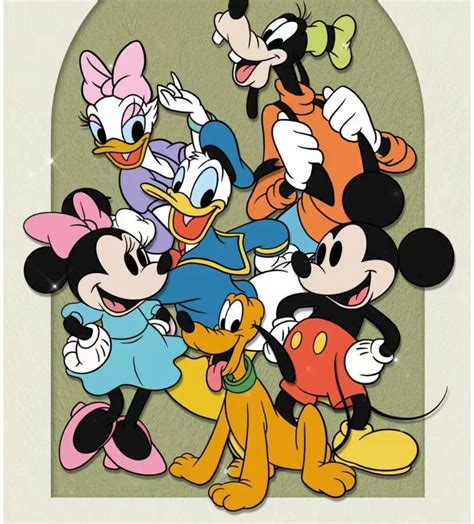 Mickey Mouse And His Crew Mickey And Pluto Wallpaper Mickey Mouse