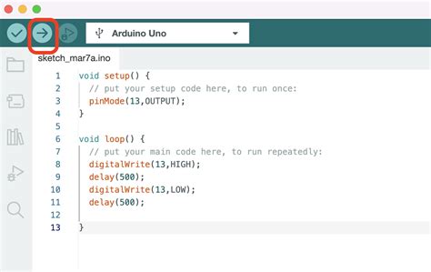 Arduinoでlチカ Arduino Qiita