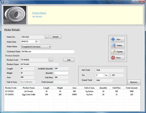 Inventory Management System Project In Vb Net With Source Code And