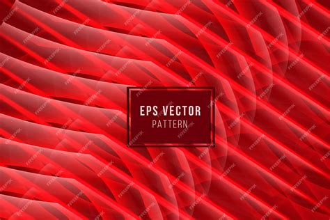 Premium Vector Geometric Background Pattern Seamless Abstract Red Color Vector Red Background