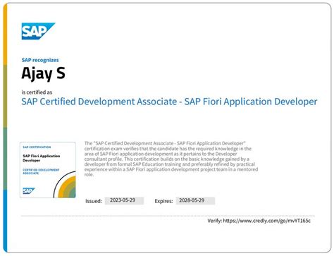 ajay s on linkedin sap sapfiori sapcertification sapcommunity