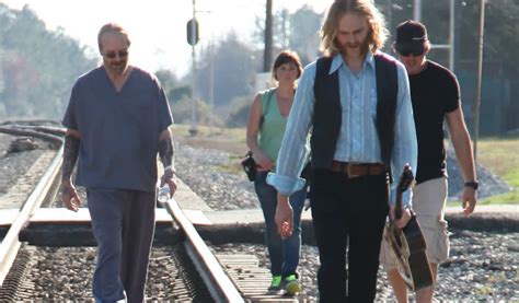‘midnight Rider New Photos Show Crew On Train Tracks Before Sarah
