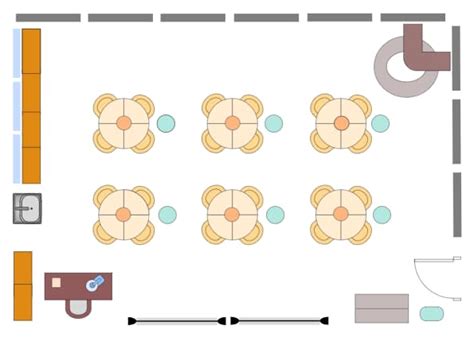 Classroom Layout Floor Plan Template Edrawmax Templates