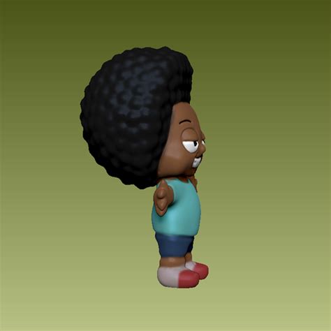 Stl File Rallo Tubbs From The Cleveland Show 👾 ・3d Printable Model To