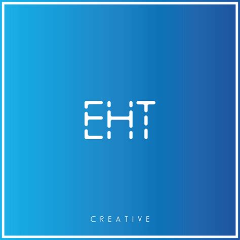 Premium Vector Eht Premium Vector Latter Logo Design Creative Logo Vector Illustration Minimal