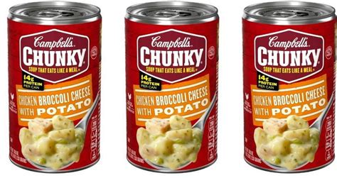 Campbells Chunky Cheddar Chicken Broccoli Cheese With Potato Soup 18
