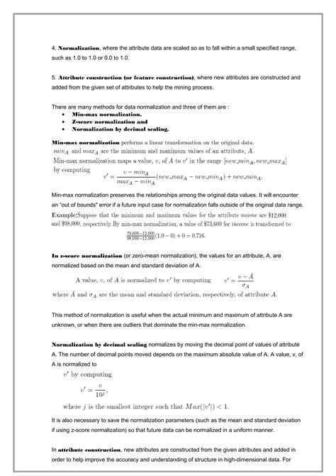 Data Mining Data Preprocessing Doc