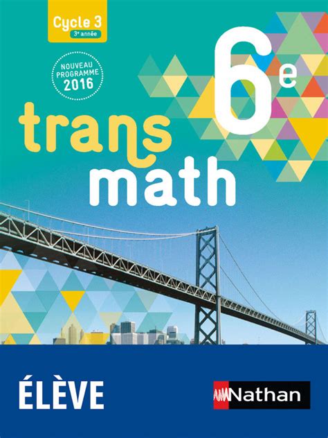 Nathan Transmath 6eme Prog 2016 Pdf