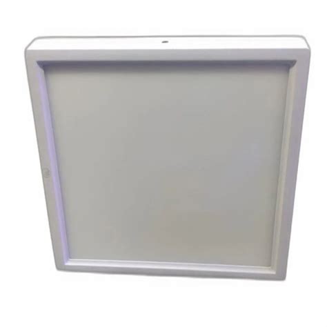 Aluminium High Intensity Discharge 22w Surface Square Panel Light For