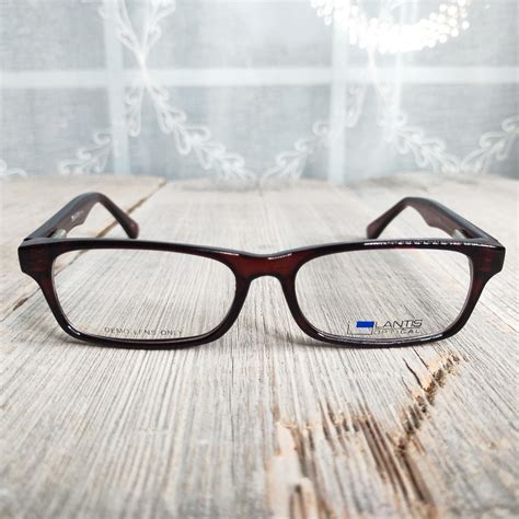 Dark Brown Glasses Frames Only Rectangle Eyeglasses Unisexmenwomen