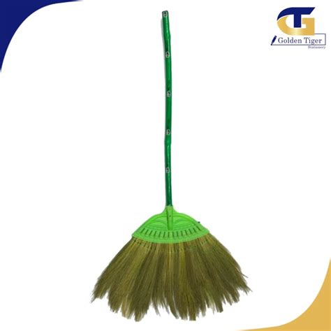 Coconut Broom For Floor Local ရိုးတံစိမ်းတံမြက်စည်း Golden Tiger Stationery Store