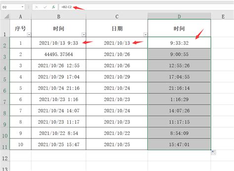 Excel日期时间分列技巧excel日期怎么分列 正数办公
