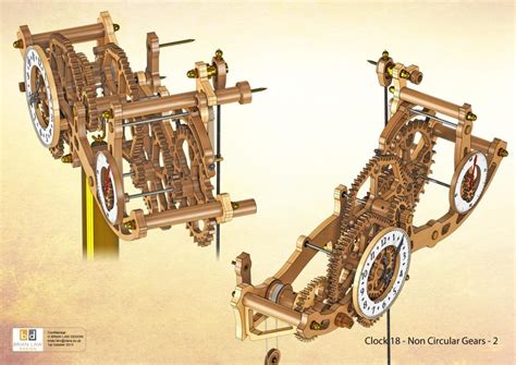 clock 18 non circular gears artofit