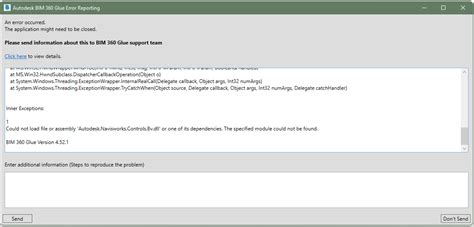 Exception Has Been Thrown By The Target Of An Invocation When Attempting To View A Bim 360