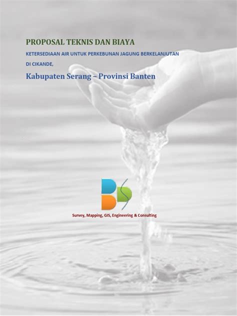 Proposal Teknis Neraca Air Pdf