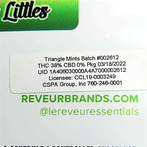 Rêveur Triangle Mints Review