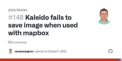 kaleido fails to save image when used with mapbox · issue 148 · plotly kaleido · github