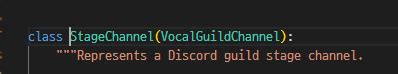 StageChannel Is Not Messagable Issue Rapptz Discord Py GitHub