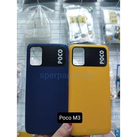 Jual Backdoor Poco M Cover Tutup Mesin Cover Belakang Original Shopee Indonesia