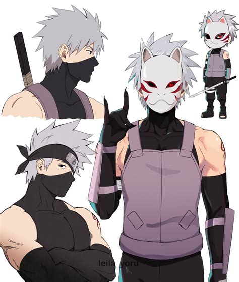 Hatake Kakashi Naruto And More Drawn By Leila Yoru Danbooru