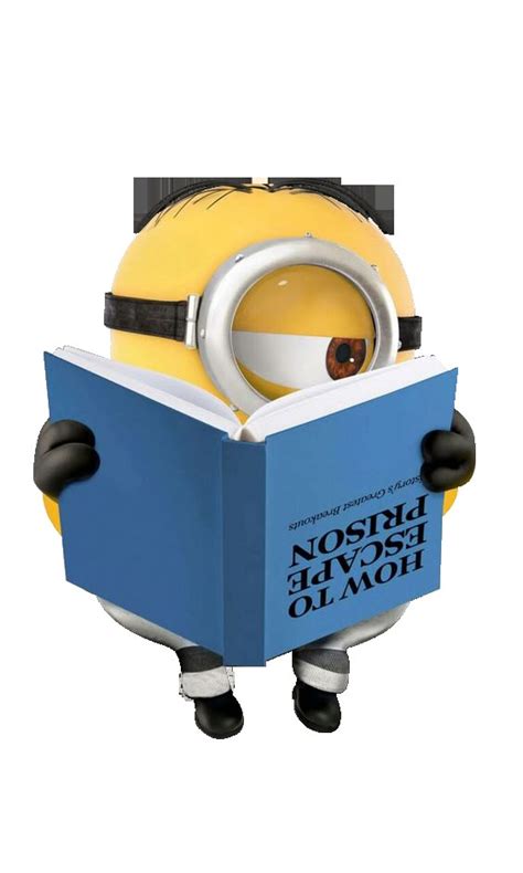 Literary Minion Enjoying A Good Book Cute Animated Movie Character Images In 2025 Minions