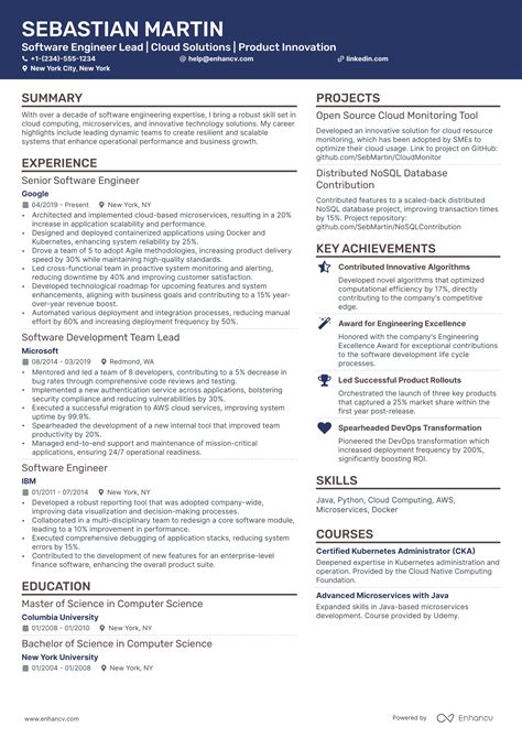 10 Gcp Data Engineer Resume Examples And Guide For 2025