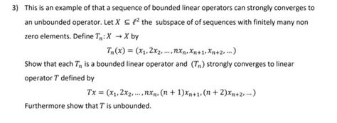 Solved This Is An Example Of That A Sequence Of Bounded Chegg Com