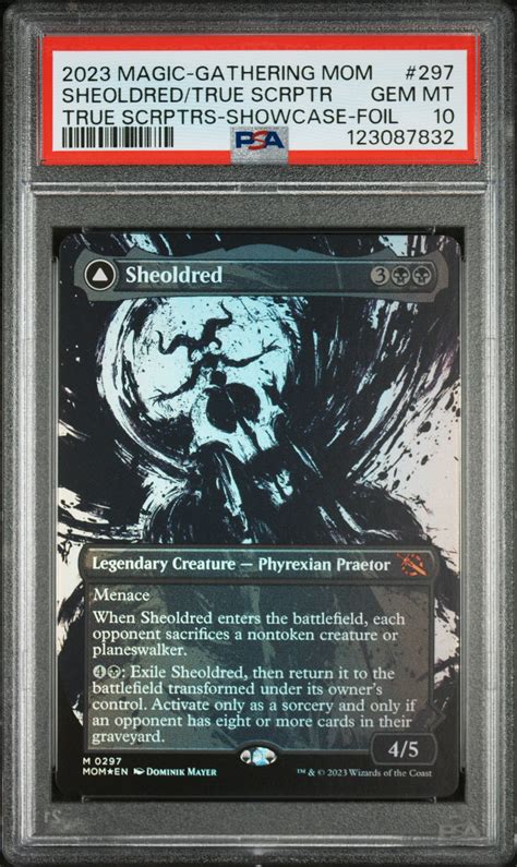 2023 Magic The Gathering March Of The Machine Showcase Foil Sheoldred