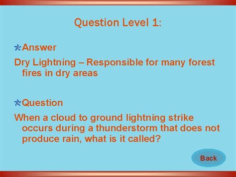 Lightning Classification Types Of Lightning Continued Lightning Facts