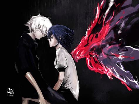 Artstation Kaneki And Touka Tokyo Ghoul