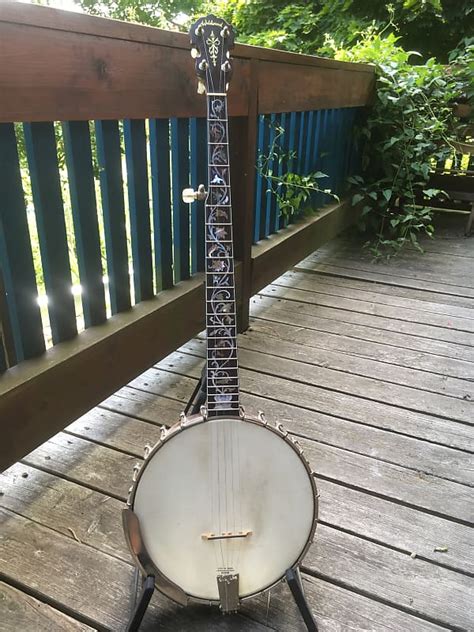 Wildwood Balladeer Open Back 5 String Banjo 1990s Reverb Canada