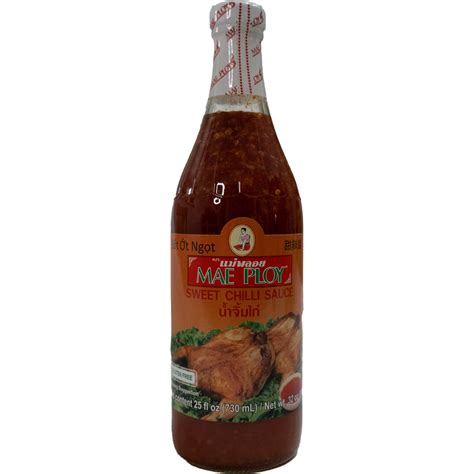 Mae Ploy Sweet Chili Sauce Large 32oz Turtleback Asian Food And Supply