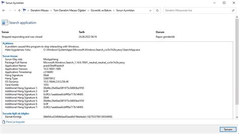 search is crashing at similar times in windows 10 microsoft community