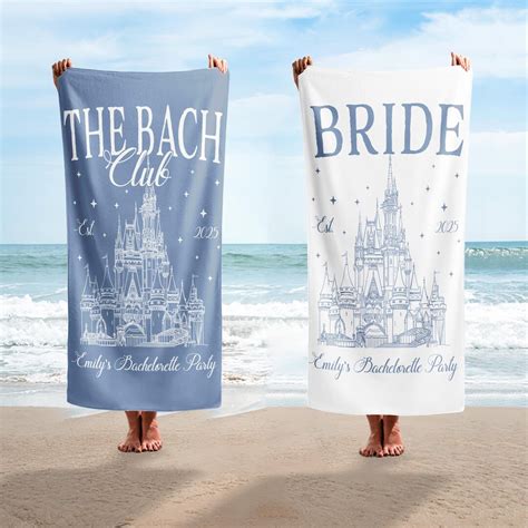 Personalized The Bach Bachelorette Beach Towel Custom Name