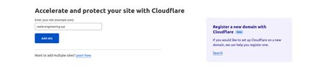 How To Add A Domain To Cloudflare Support