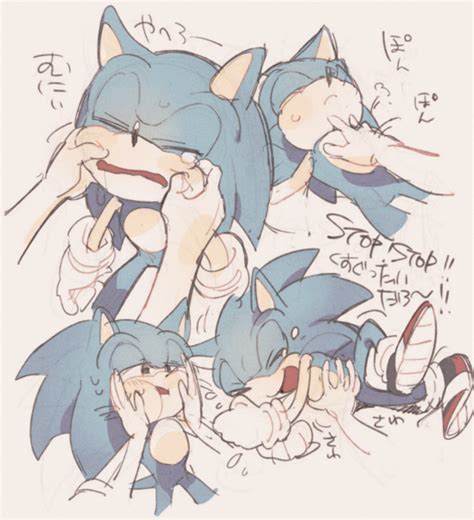 Sonic The Hedgehog Sonic Drawn By Aokifumomo Danbooru