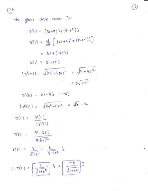 find the arc length parameter along the curve from the point where t 0