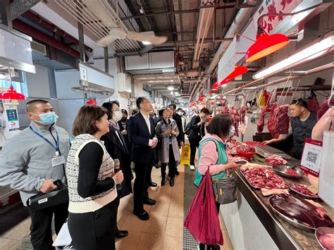 內地保供代表團來澳考察 保障農副産品安全穩定供澳 行政法務司司長辦公室