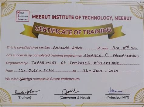 Bhawna Saini On Linkedin Advance C Programing