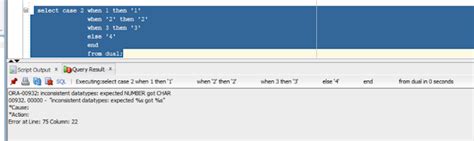 Difference Between Decode And Case In Oracle