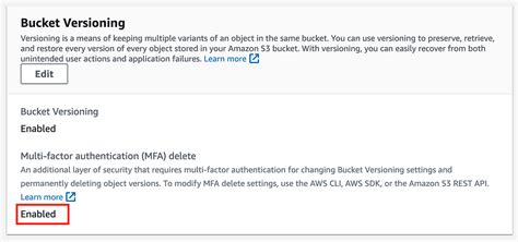 How To Enable S3 Mfa Deletion Login To The Account Using The Root