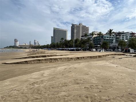 Pattaya Beach Faces Substantial Damage Following Intense Rainfall