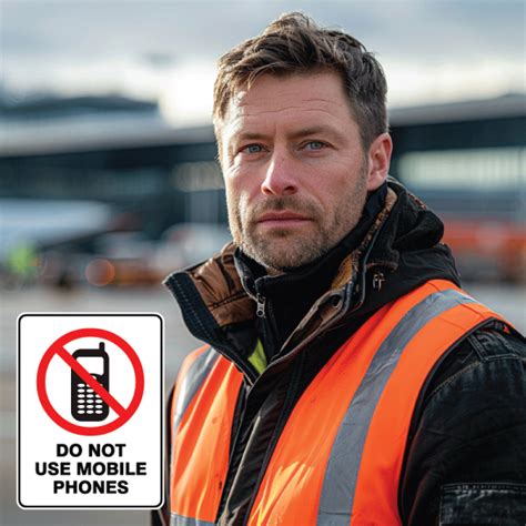 Do Not Use Mobile Phones Safety Signage