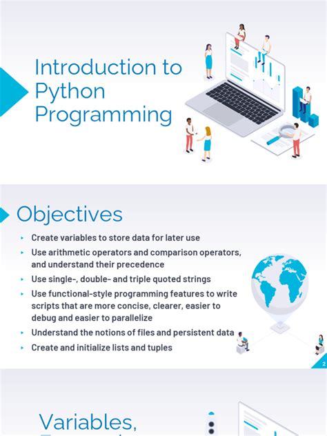 Python Programming Basics Variables And Operators Pdf Boolean Data