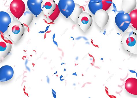 한국 광복절 축제 리본 축하 배경 광복 축제 풍선 제전 배경 일러스트 및 사진 무료 다운로드 Pngtree