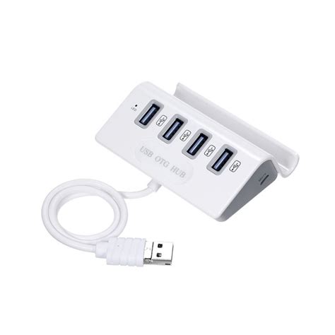 4 портовый разветвитель концентратора Usb Otg Hub купить с доставкой по выгодным ценам в