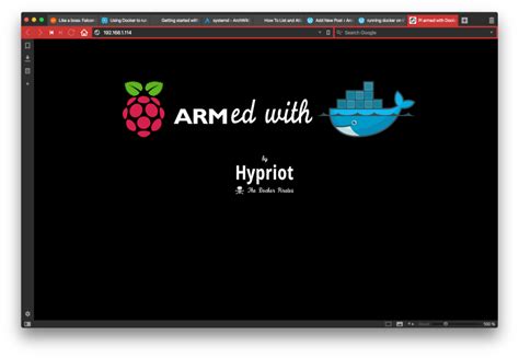 Running Docker On The Raspberry Pi 3 Arcane Science Lab