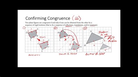 Rigid Motions Of The Plane Geogebra Worksheets Library