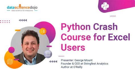 Data Science Dojo On Linkedin Python Crash Course For Excel Users